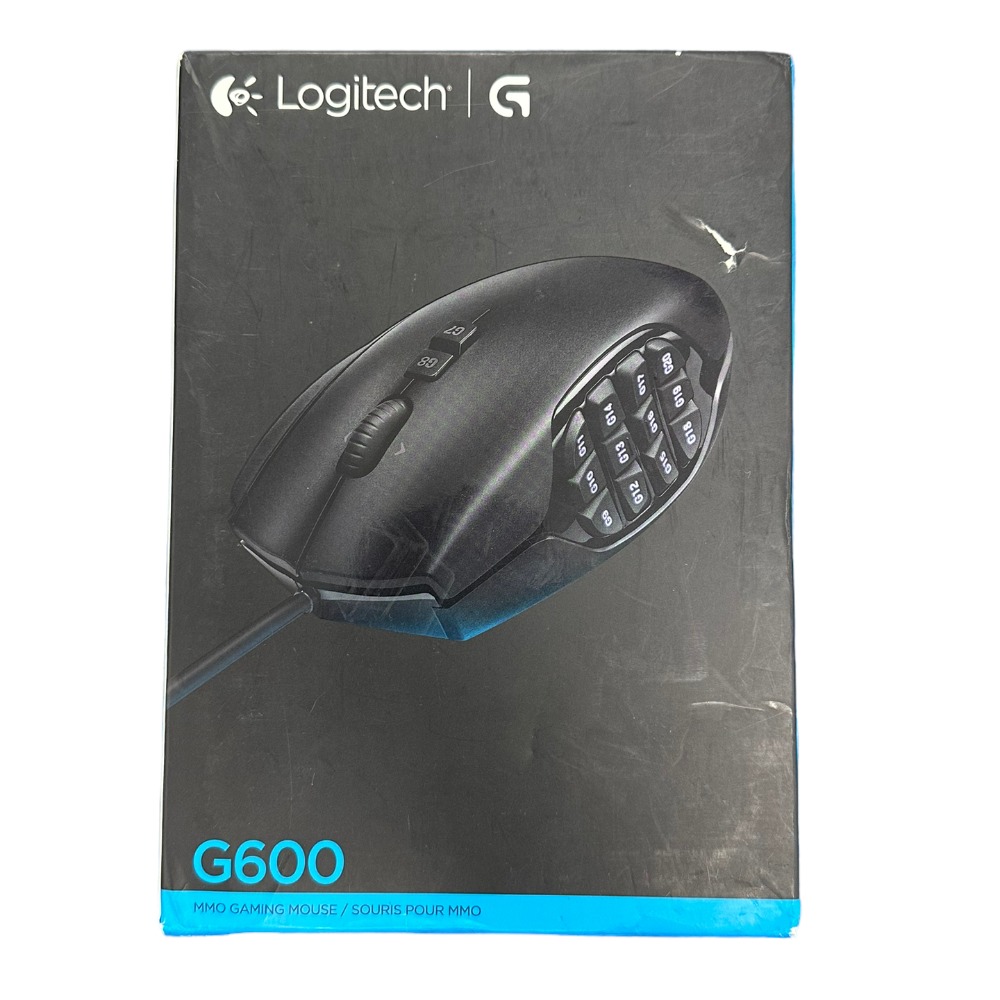 Pre-owned New: Logitech G600 MMO Gaming Mouse - Own4Less